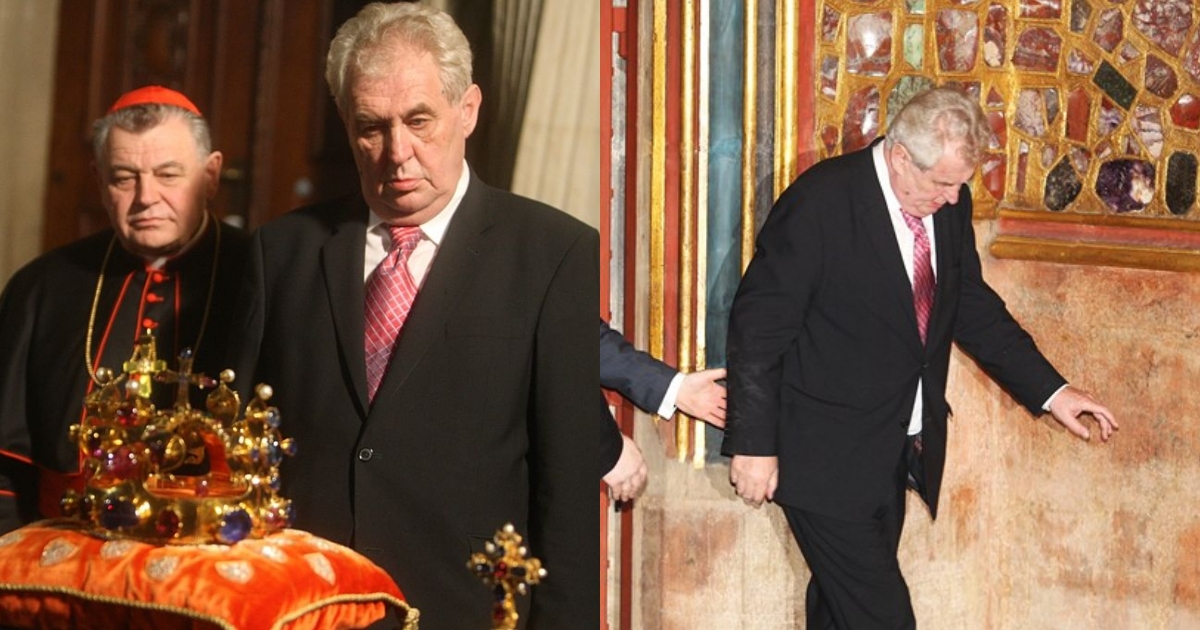 Miloš Zeman a korunovační klenoty: Klíčník konečně odhalil pravdu - In ...